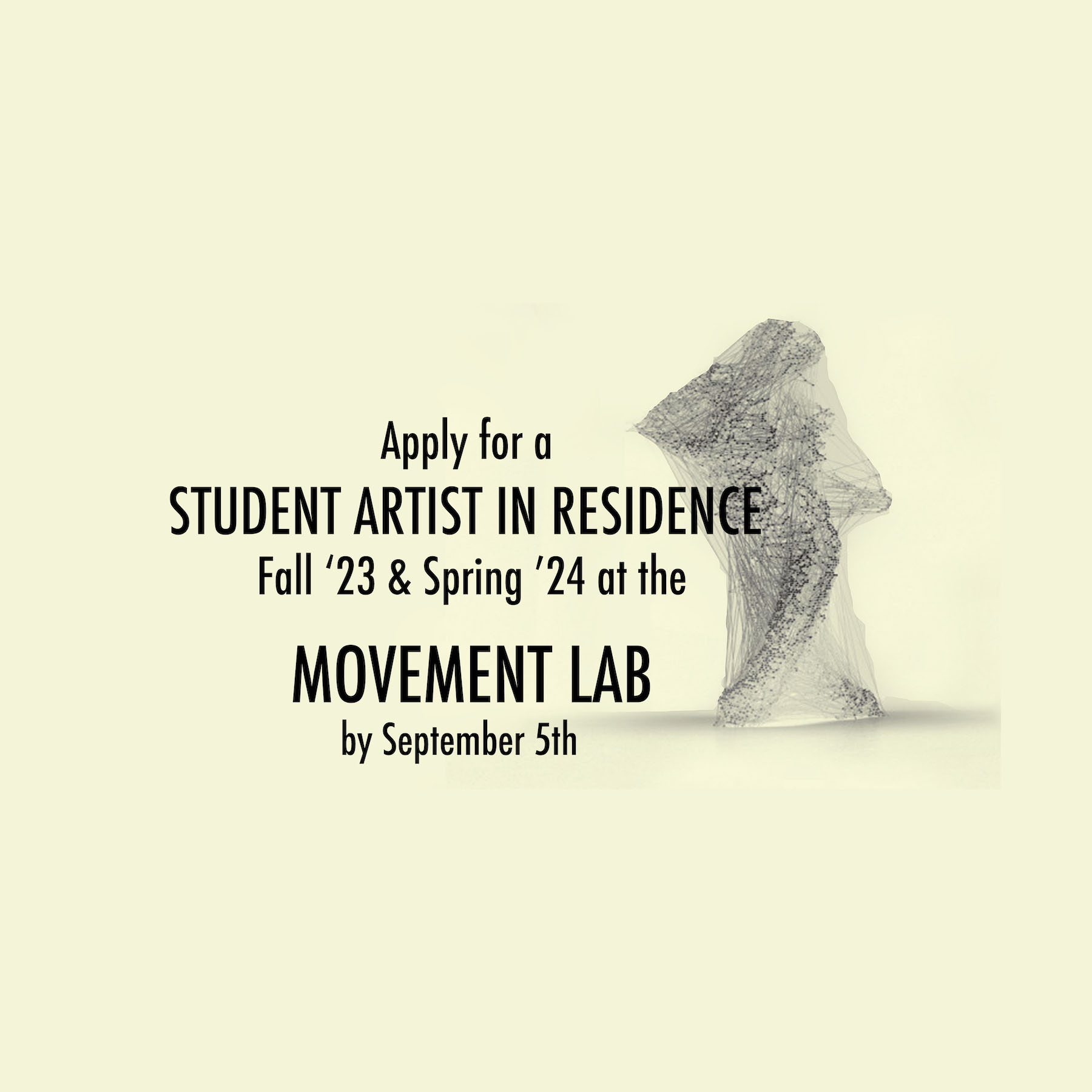 Applications OPEN: Fall '23-Spring '24 Student Artist-in-Residence ...